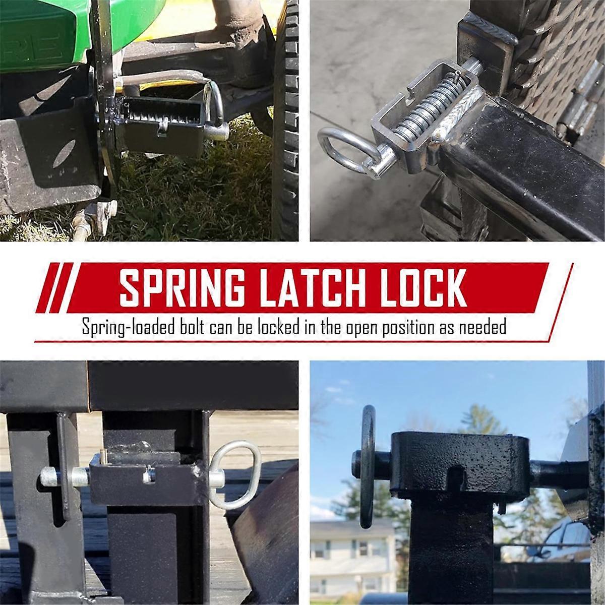 Weld on 5/8 Inch Spring Latch Assembly with Plain Tube,Trailer Gate ...