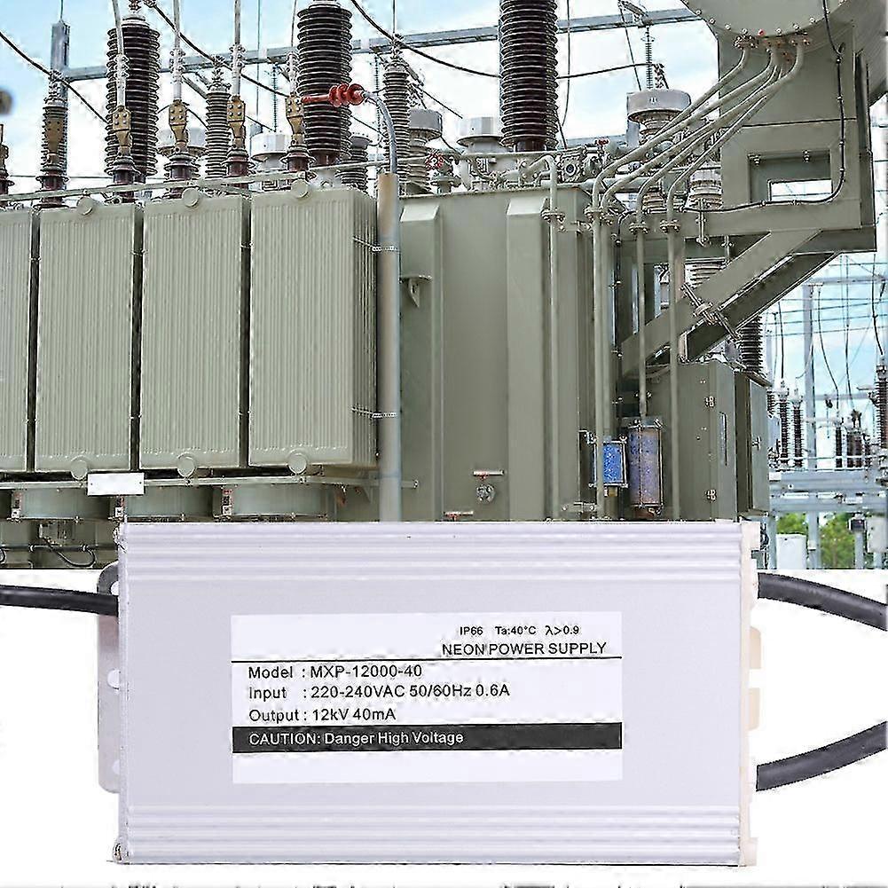 MXP‑12000‑40 12KV 40mA Neon Light Sign Electronic Transformer Power ...