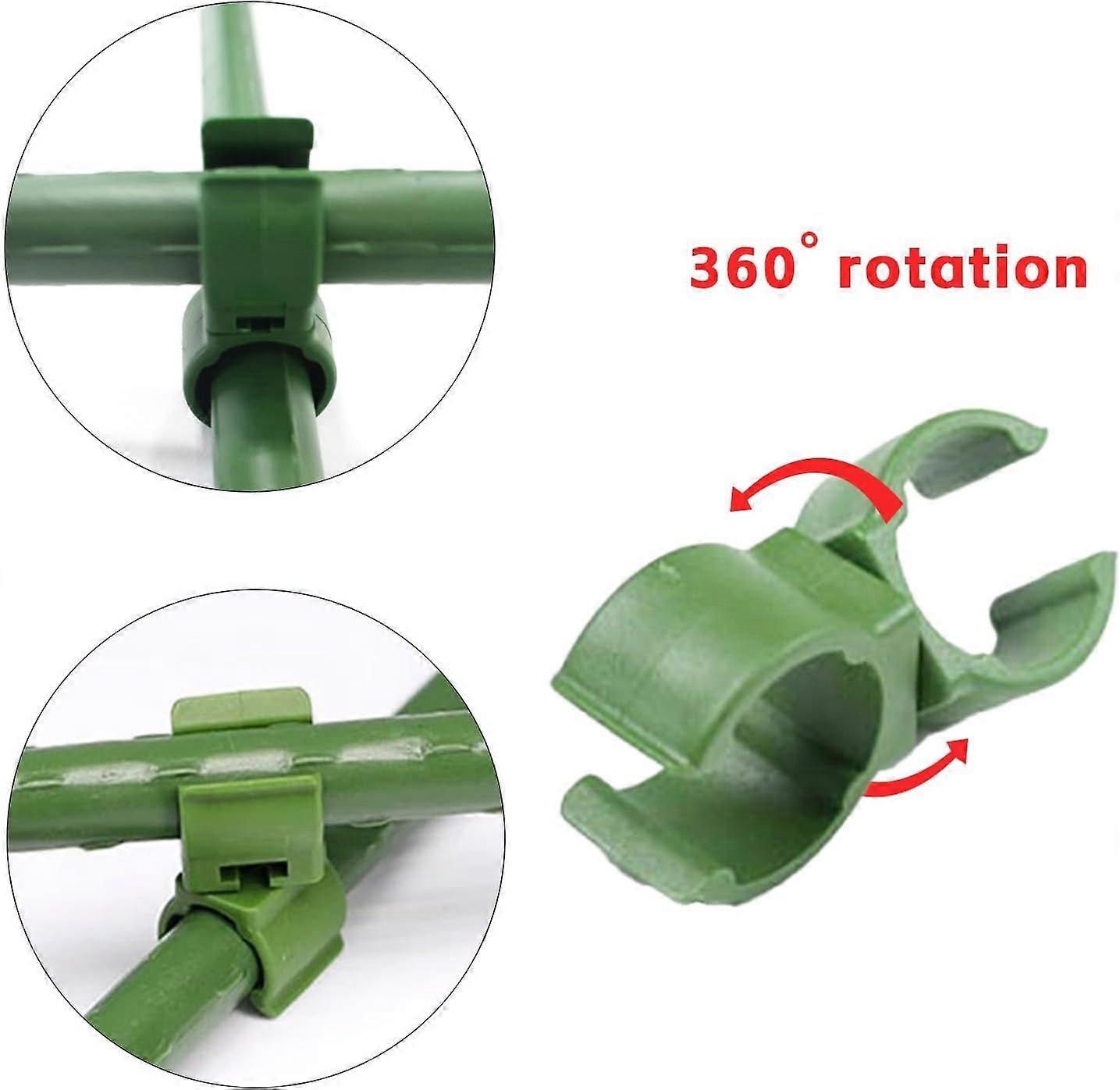 50pcs Plant Rod Connectors, Plant Clips, Multi-function Garden Clips ...