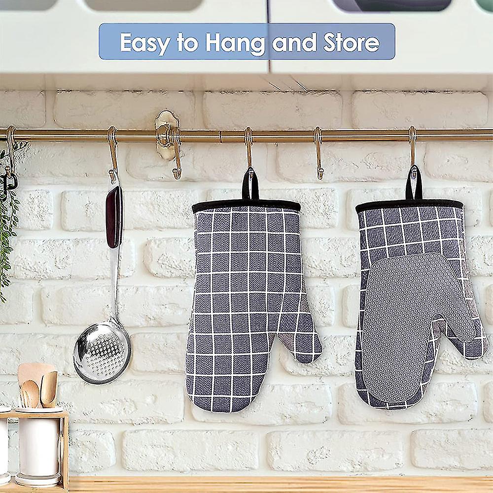 Oven Mittens Heat-resistant Pot Oven Mittens Oven Baking Gloves | Fruugo FI