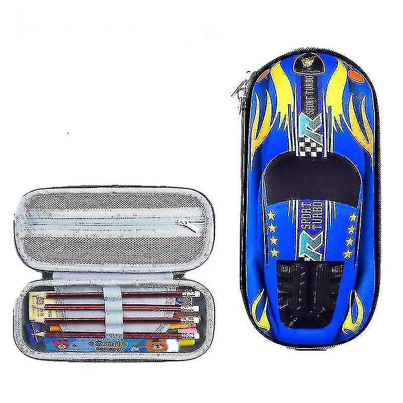 (cloth Shell)pencil Case 3d Racing Car Cartoons School Pencil Case For ...