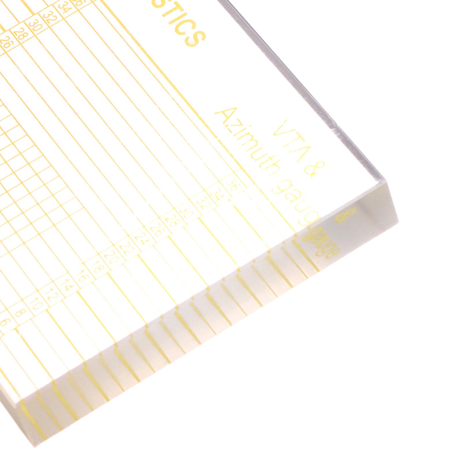 Headshell Alignment Block Tonearm Vta & Cartridge Azimuth Alignment ...