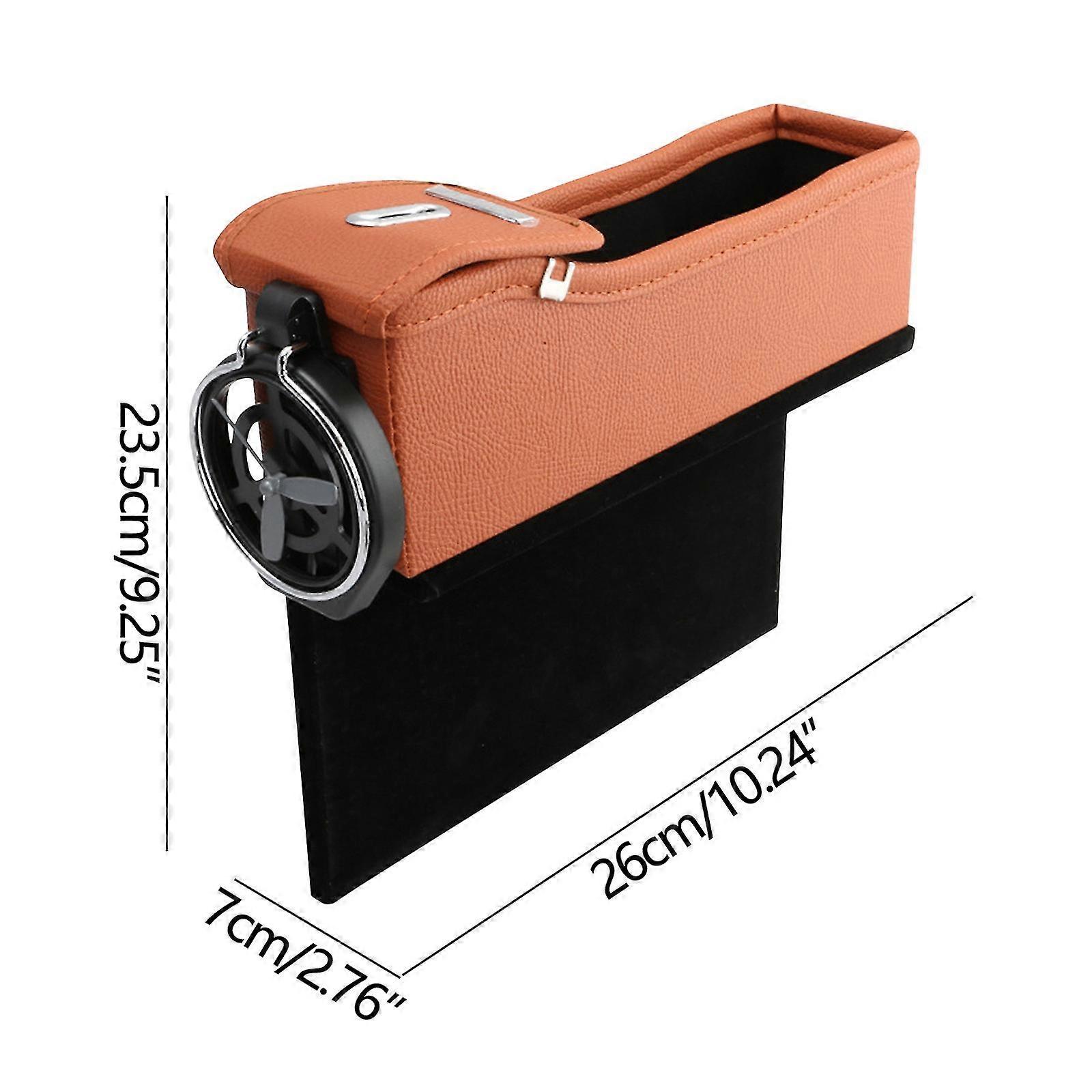 Car Seat Slot Storage Box Multi-function Slot Storage Box Car ...