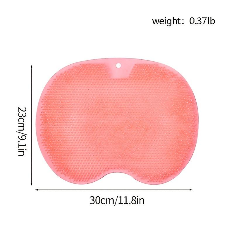 Silicone Bath Massage Pad, Exfoliating Back Scrubber, Foot & Back ...
