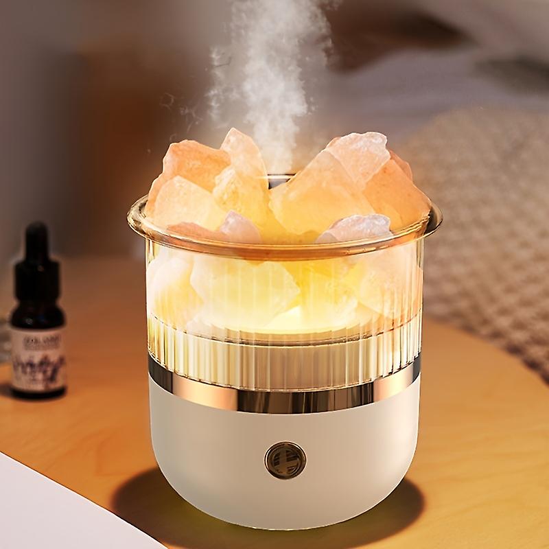 Juege* Salt Stone Humidifier With Aromatherapy And Atmosphere Light For ...