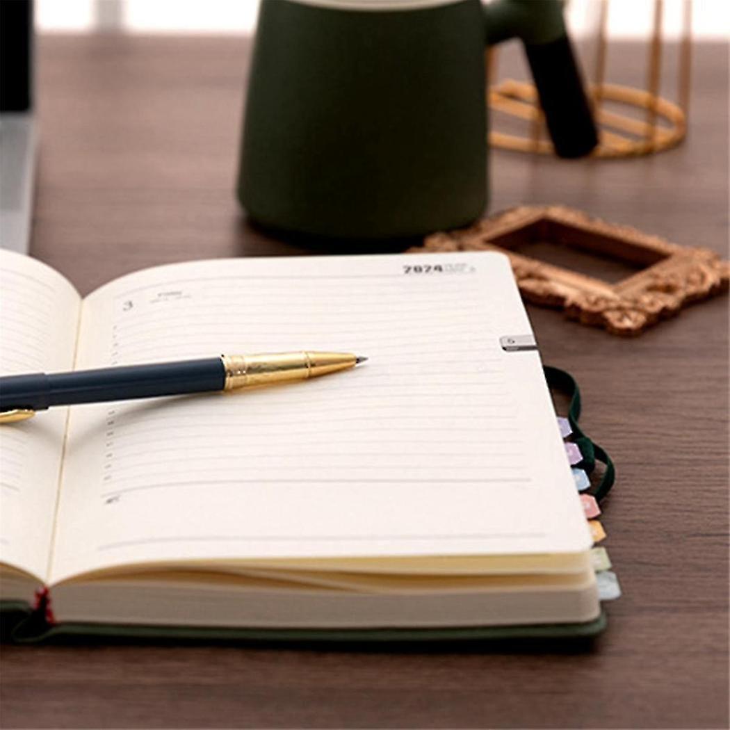2024 Portable Planner 365 Days Cover Daily Weekly Schedule Notebook ...