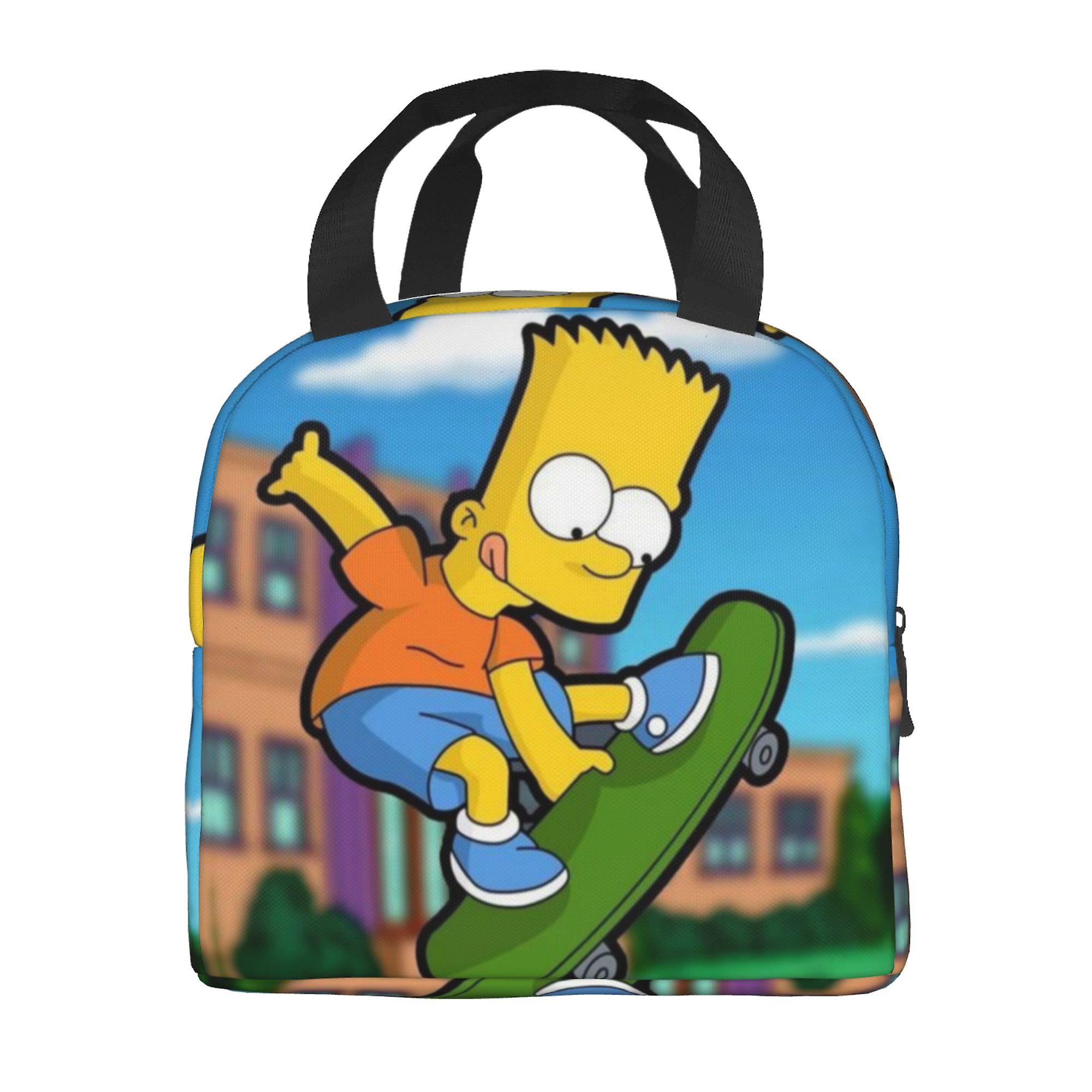 The Simpsons Lunch Bag Lunch Bag Tote Bag Insulated Lunch Box Picnic ...