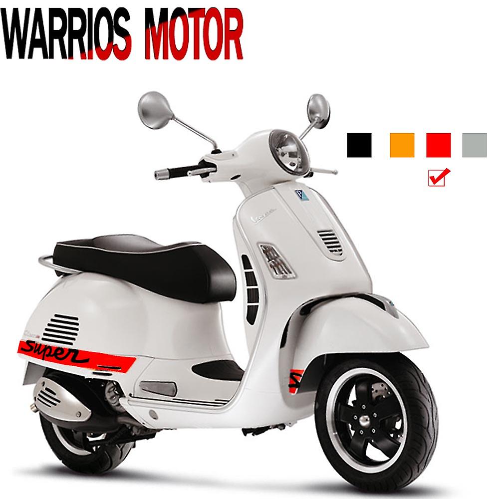 Super Sports For Vespa Gts 300 Gts300 Motorcycle Decal "super" Sticker ...