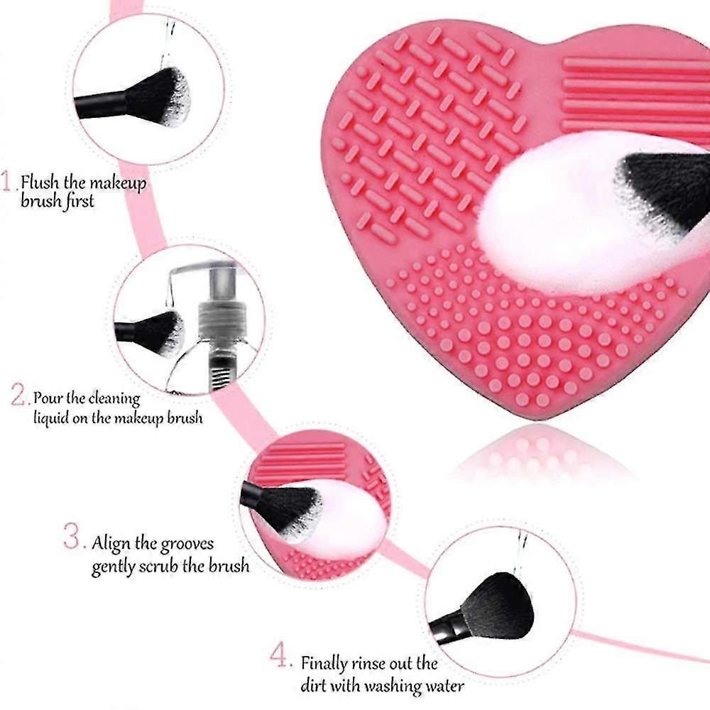Makeup Brush Cleaning Pads Makeup Brush Cleaning Pads Silicone Makeup ...