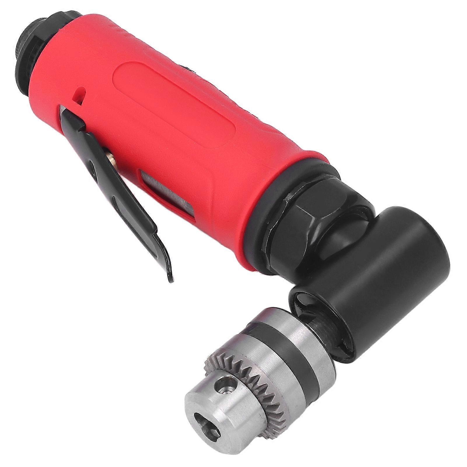 Industrial Air Drill Mini 1/4in Zinc Alloy 90 Elbow Pneumatic Drill for ...