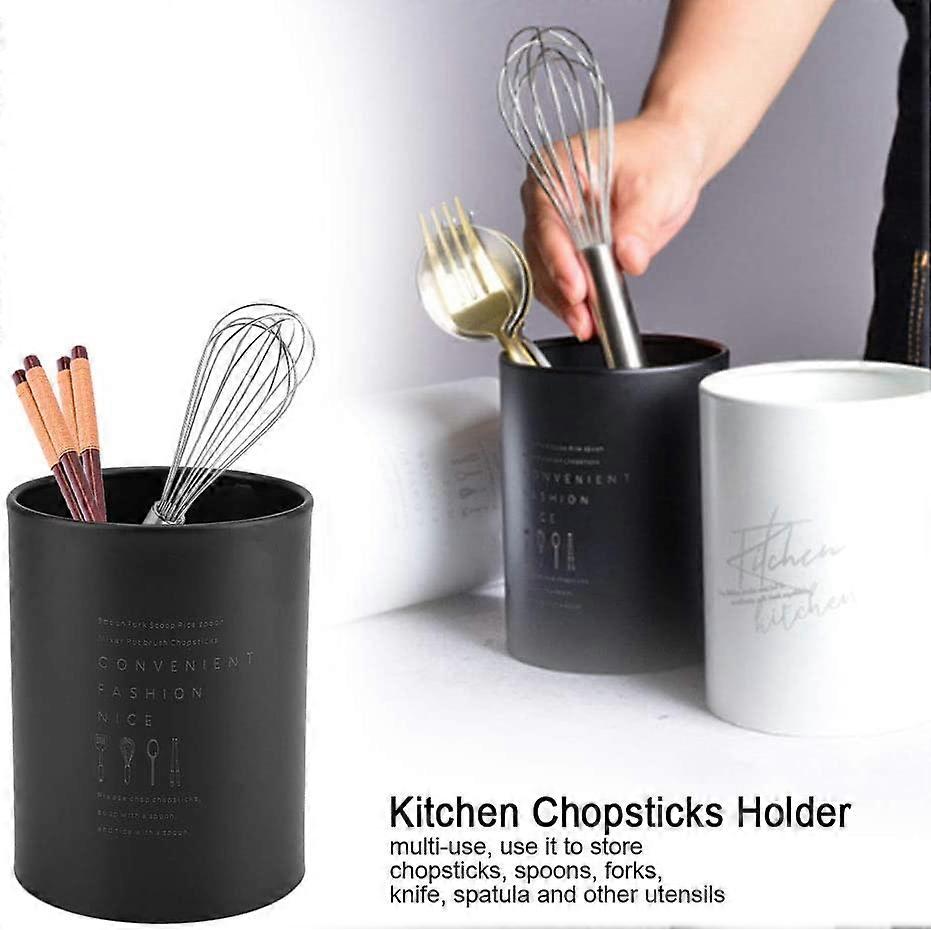 Countertop Kitchen Utensil Holder, Stainless Steel Spoon Fork ...