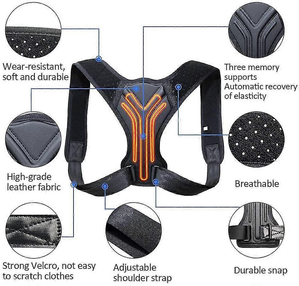Posture vest for posture correction | Fruugo UK