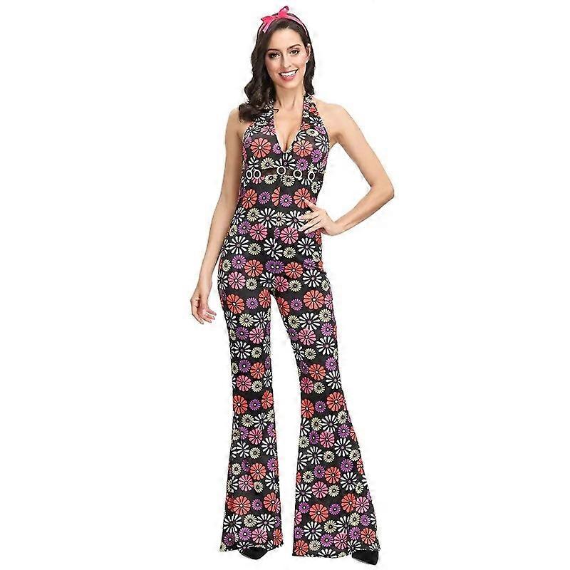 Halloween Couples Retro Groovy 60s 70s Rock Disco Hippie Cosplay ...