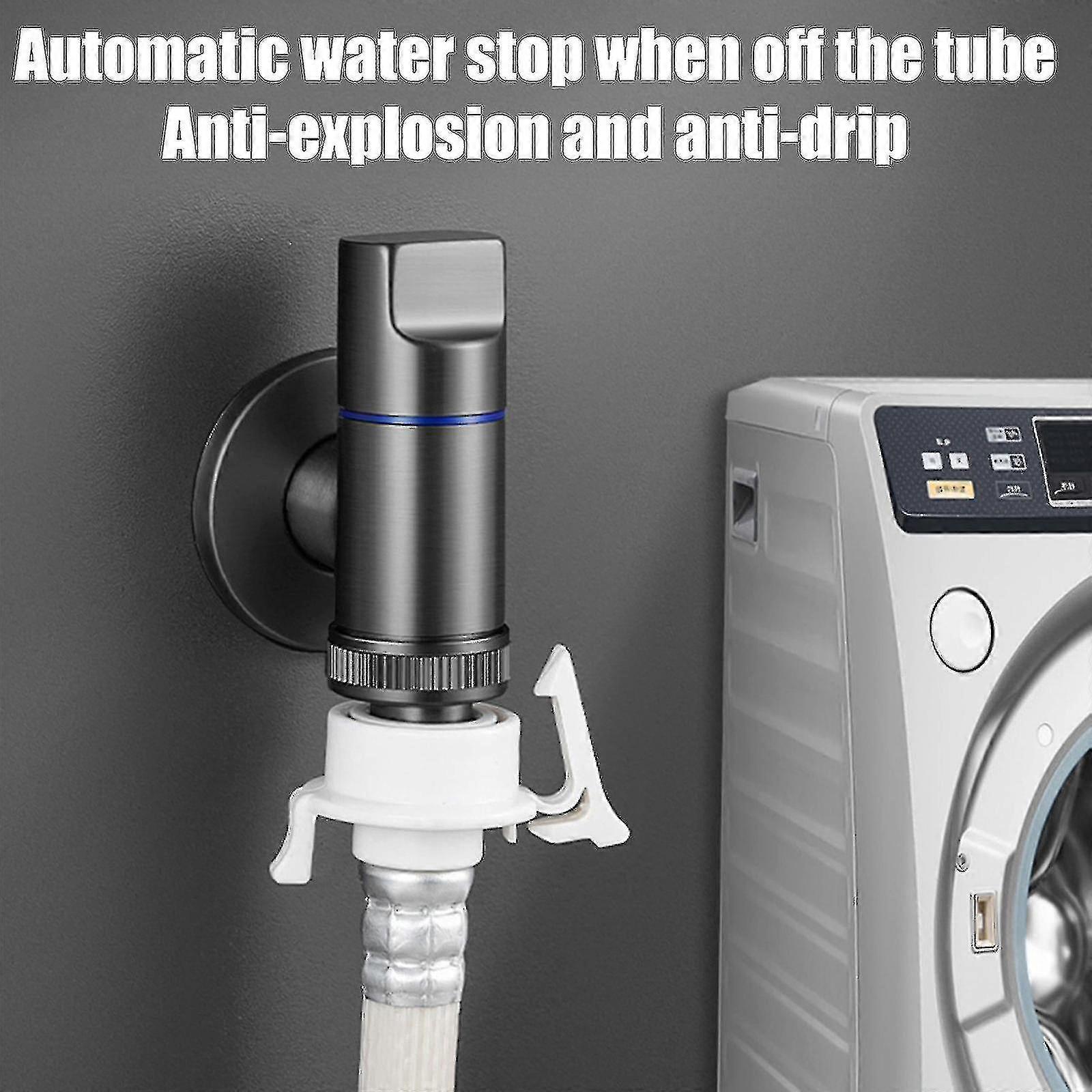 Washing Machine Faucet, Automatic Stop Valve, Brass Faucet, Washing ...