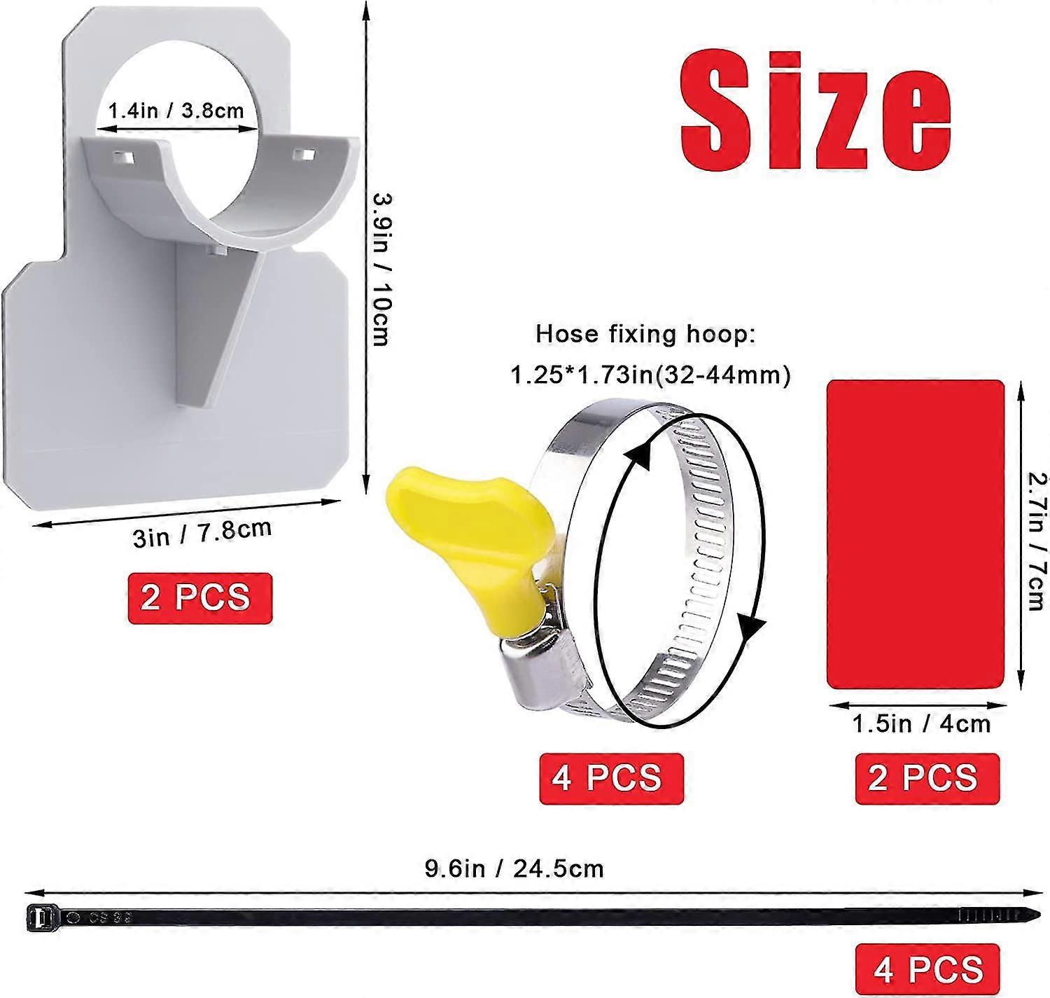 Swimming Pool Pipe Holders, Hose Support Brackets Swimming Pool Pipe ...