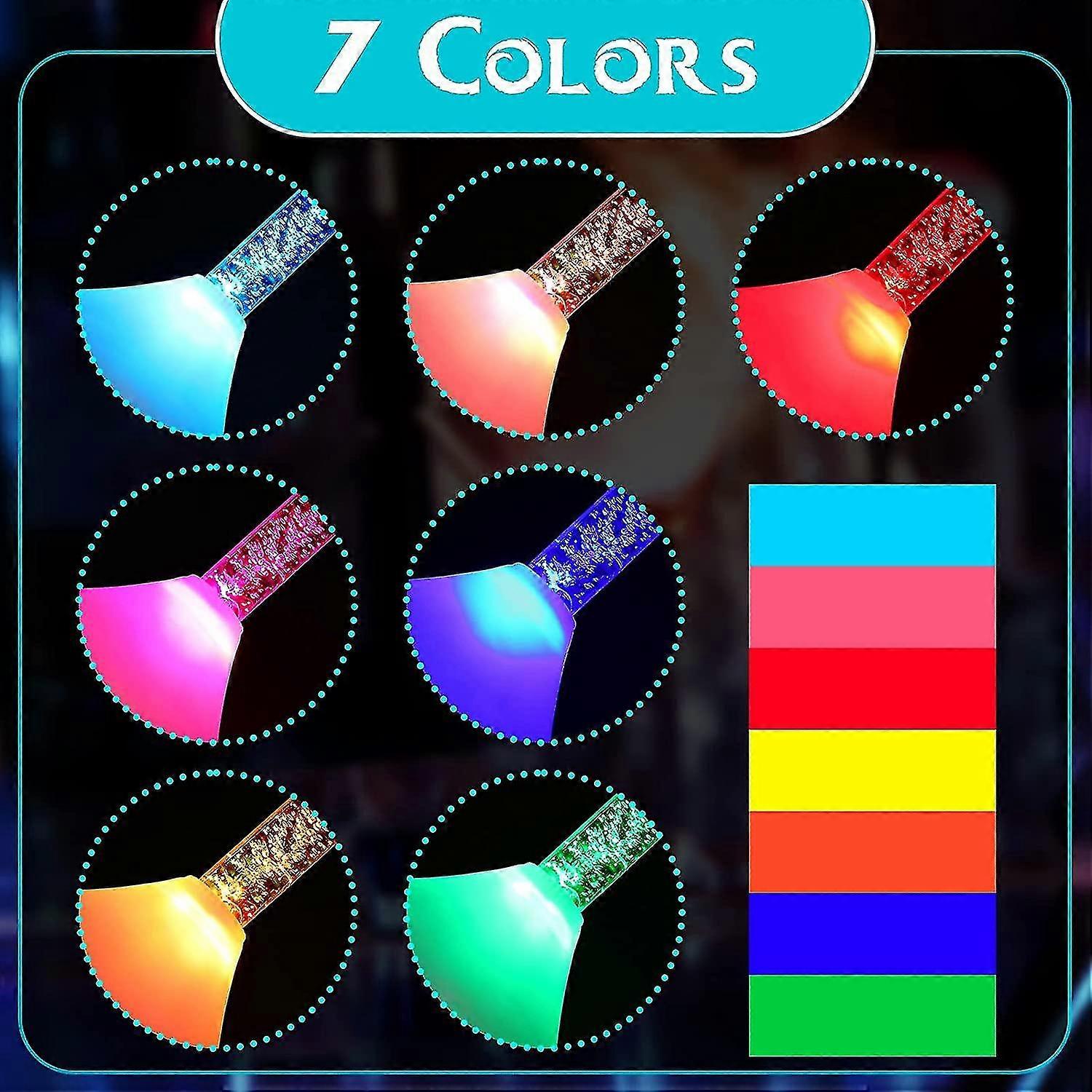 4 Pack Led Plastic Cocktail Glasses Light Up Glasses Cocktail Glass ...