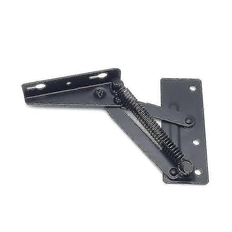 2pcs 80 Degree Foldable Lift Bracket, Black Spring Hinges Are Widely ...