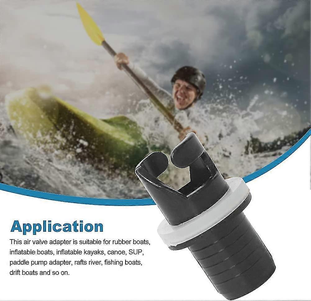 Air Valve Adapter, Connector Inflatable Kayak Dinghy Air Valve Adapter ...