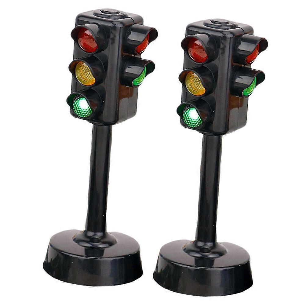 2pcs Traffic Signals Lamp Toy Traffic Lights Toy Early Education ...