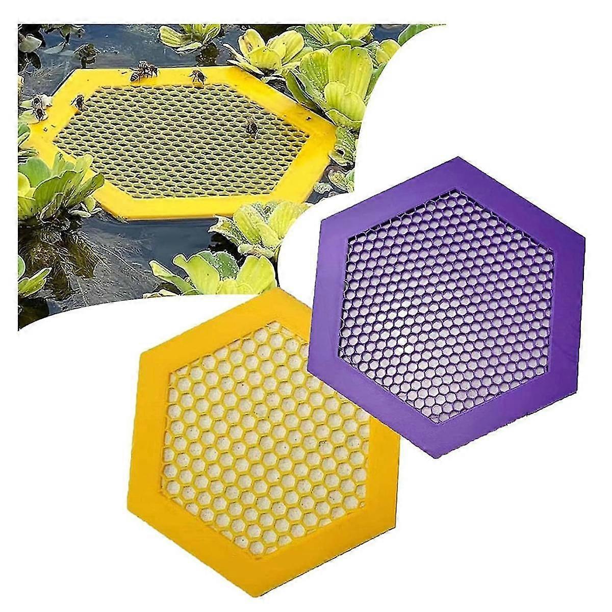 3d Printed Floating Bee Island Bee Waterer,bee Watering Station Bee ...