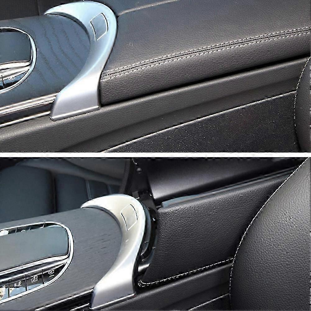 ABS+PC Center Console Armrest Switch Button Trim Cover for Mercedes C ...