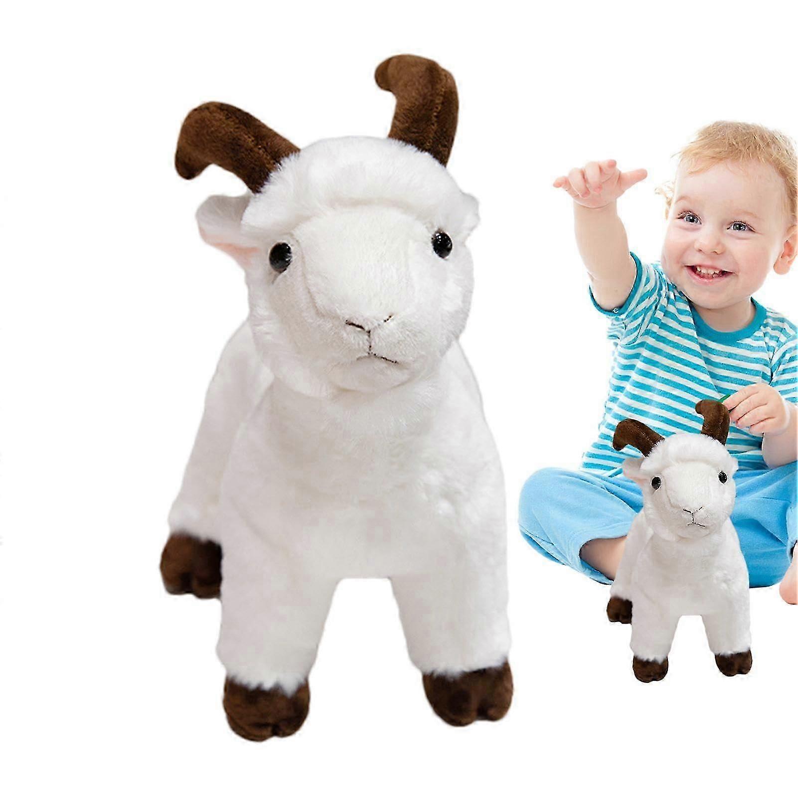 Goat stuffed animal, animal plush toy, animal stuffed goat doll, soft ...