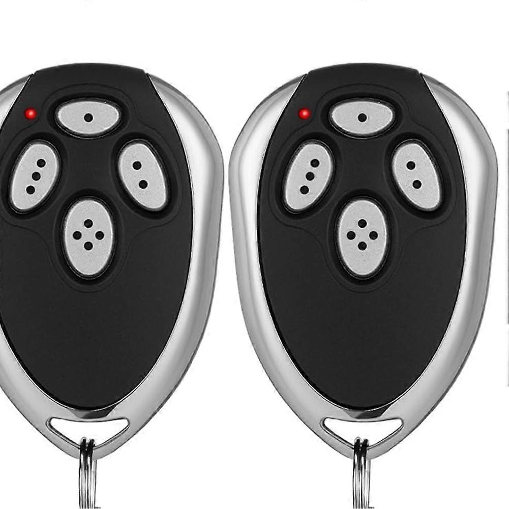 4 Pcs 4 Channels Gate Opener Remote Compatible for Aleko LM123 433 ...
