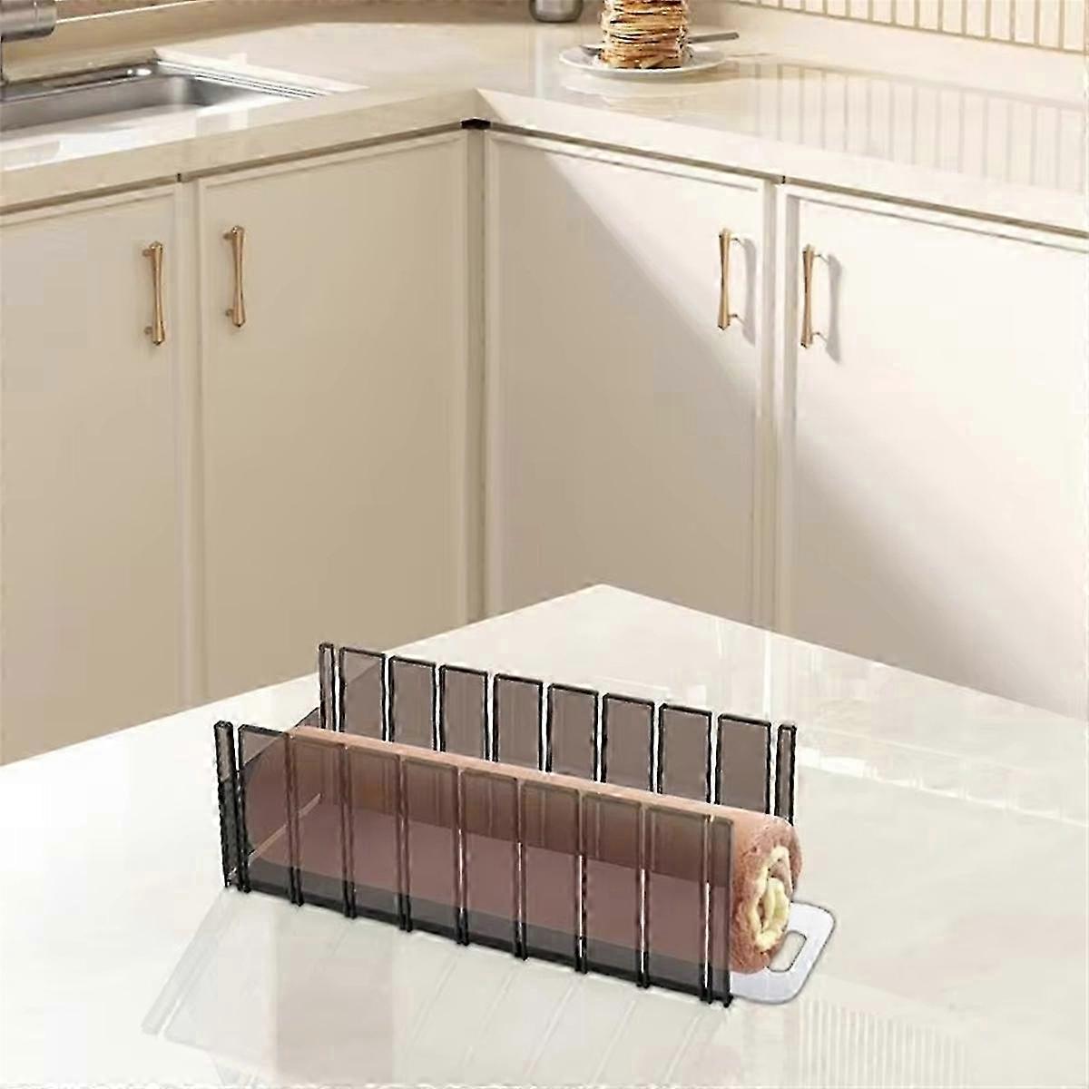 Unique Cake Slice Cutter with Food-Grade Material and Thickness Gauge ...