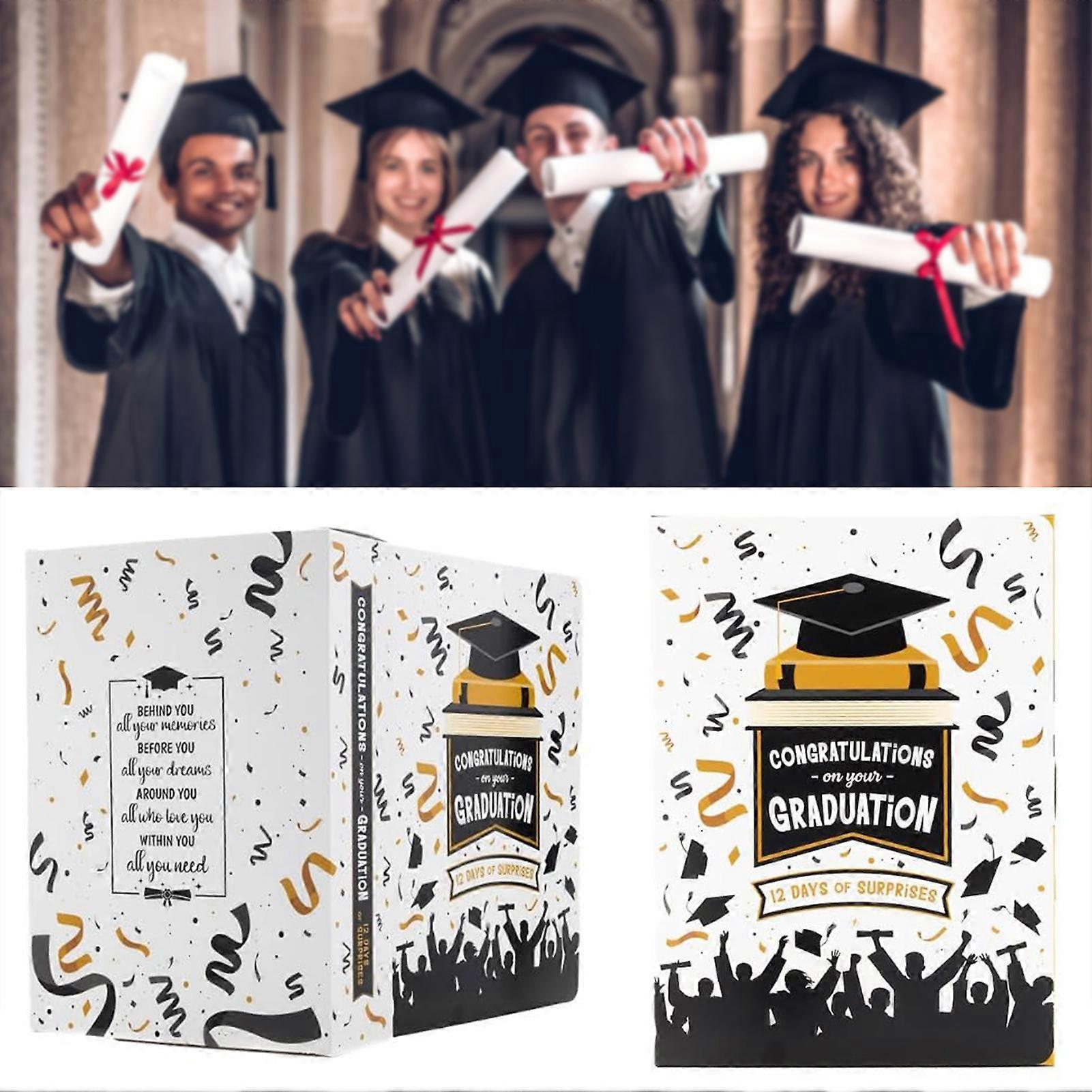 12 Days of Graduation Countdown Calendar Unique 12 Days of Surprises ...