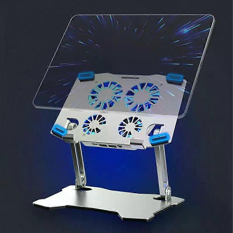 Gaming Tablet Stand With 4 Fan Adjustable Ergonomic Low Noise Free Lift ...