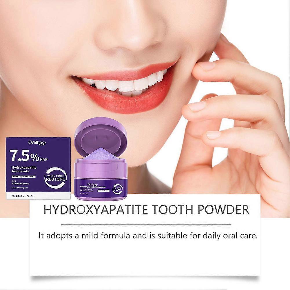 Purple Tooth Whitening Powder, Fast Teeth Cleaning Whitening Powder ...