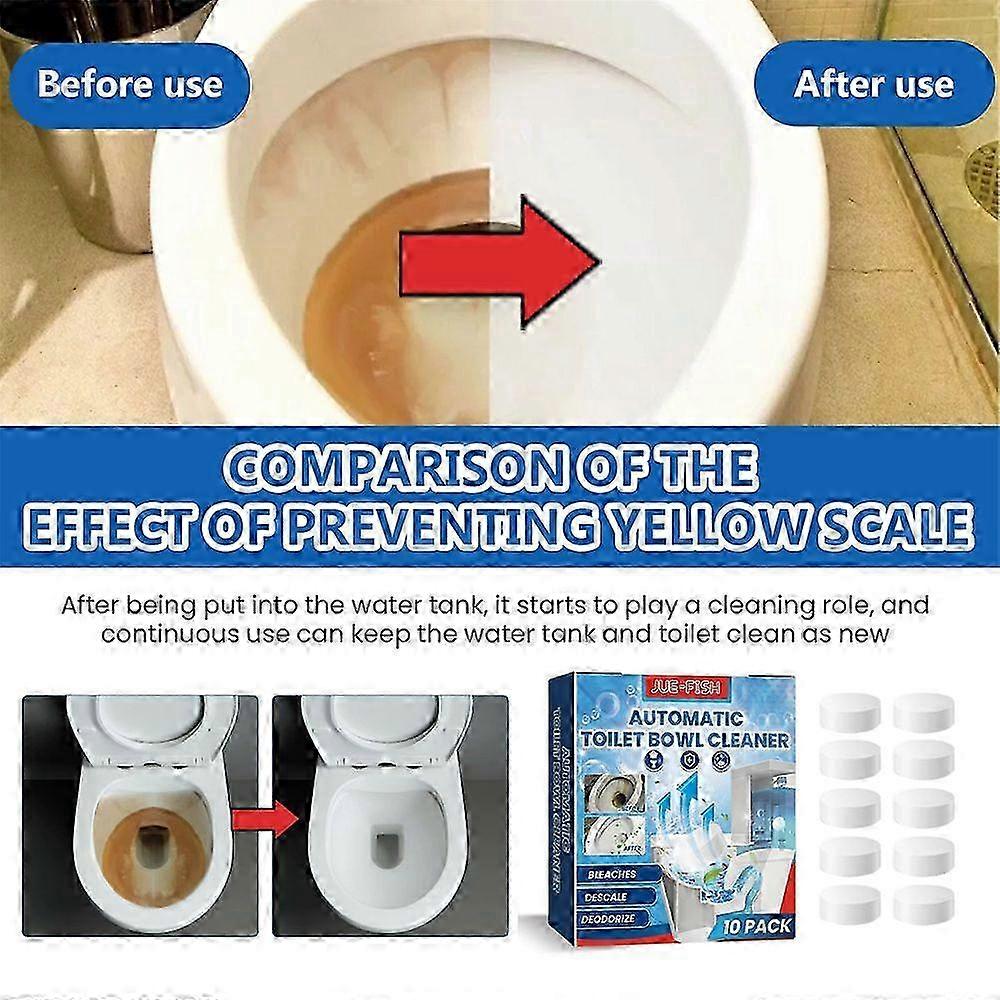 Toilet Cleaner Tabs Cistern, Extra Strong Descaler For Sanitary ...