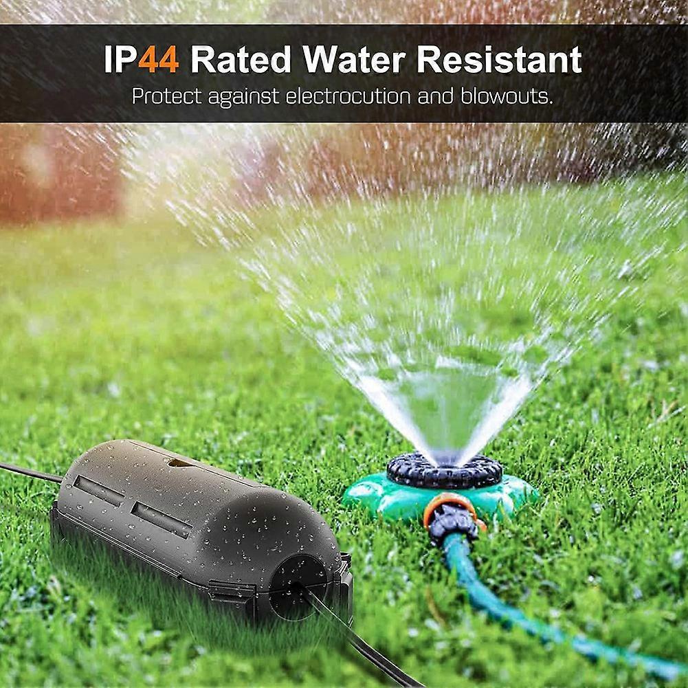 2 Pcs Outdoor Extension Cord Cover Waterproof Electrical Connection Box ...
