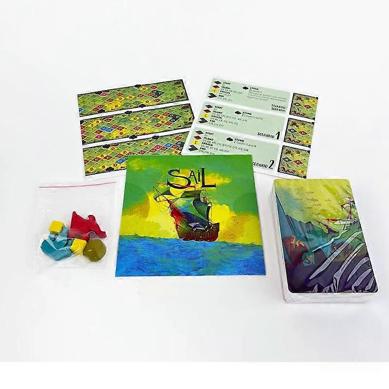 SAIL Board Game English Version with German Style Cards Two Player ...