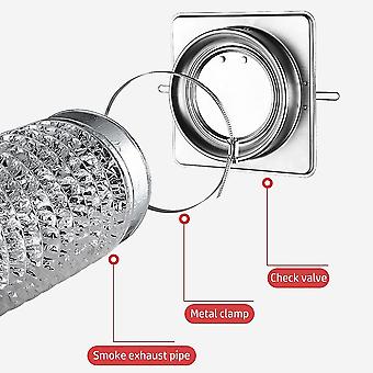 100-180mm rund rør trekkblokker Tilbakeslagsspjeld enveis ...