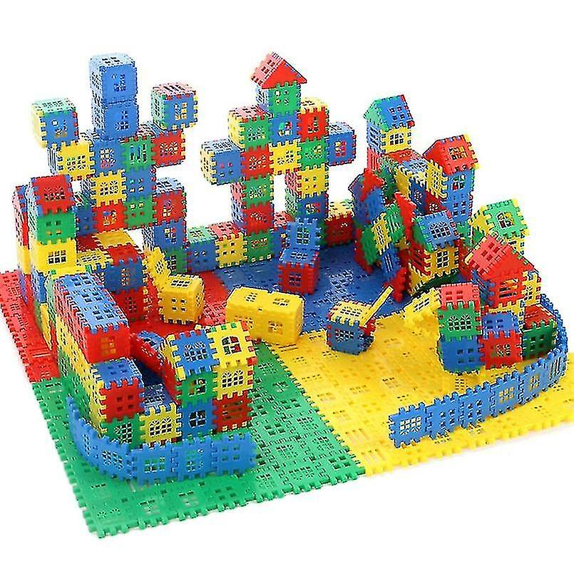 3D Interconnecting Building Blocks- | Fruugo UK