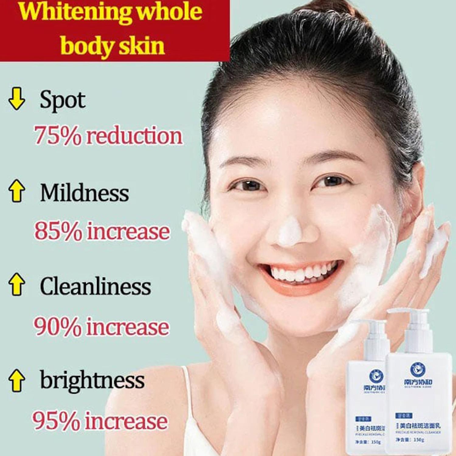 Southern Xiehe Gentle Whitening Facial Cleanser with Niacinamide, 150g ...
