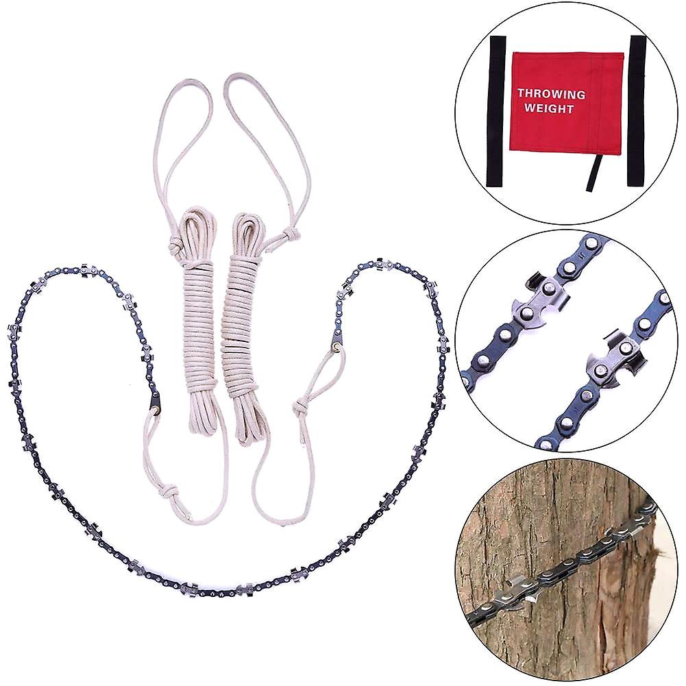 Rope Limb Saw 48 Inch High Reach Limb Hand Chain Saw 40 Teeth Cutter on ...