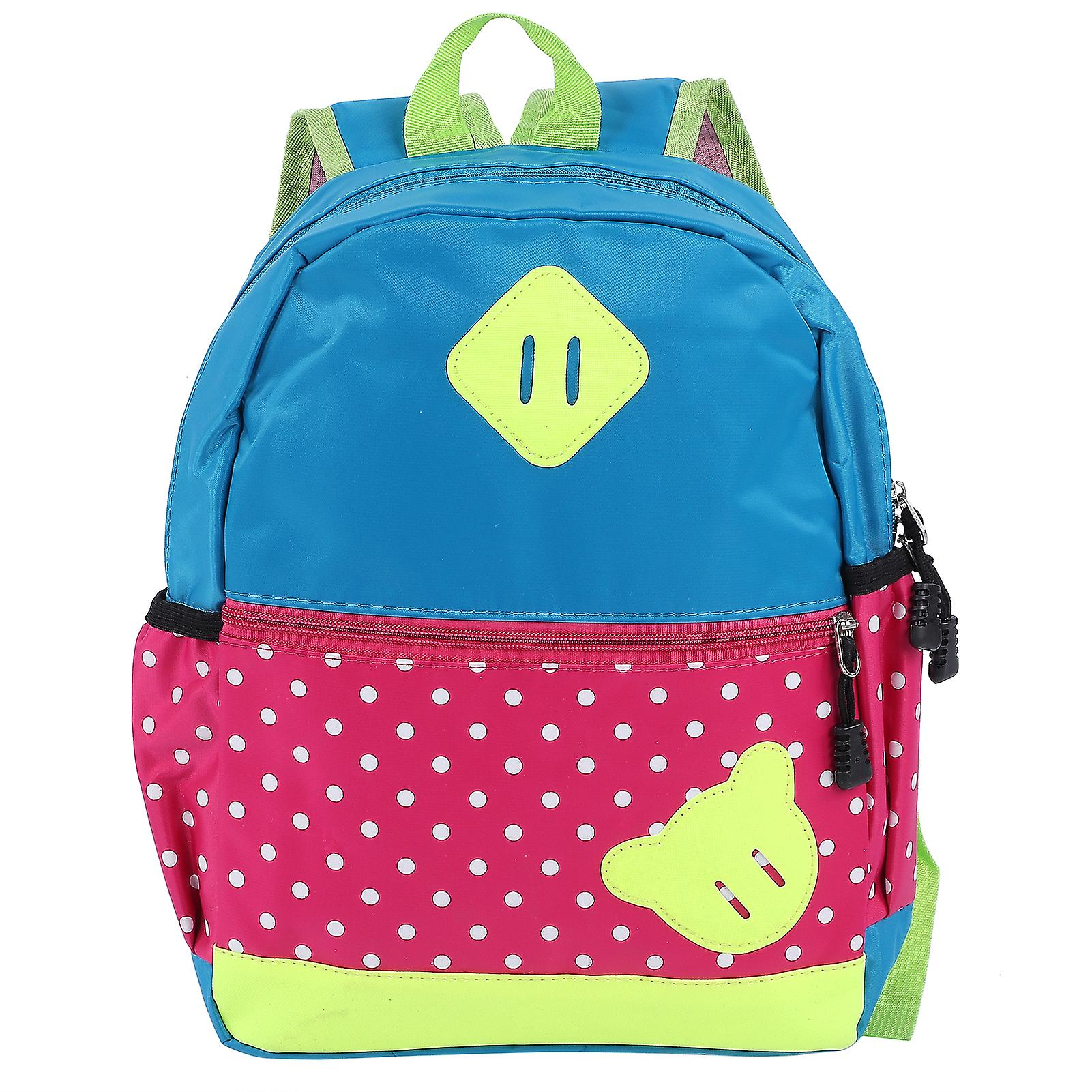 Blue Cute Cartoon Kids Backpack for Kindergarten - School Bag | Fruugo AU