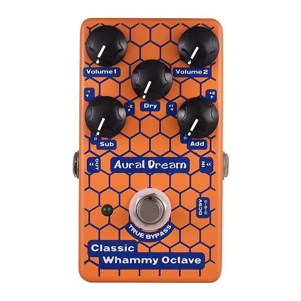 Classic octave guitar effect pedal aluminum alloy shell true bypass ...