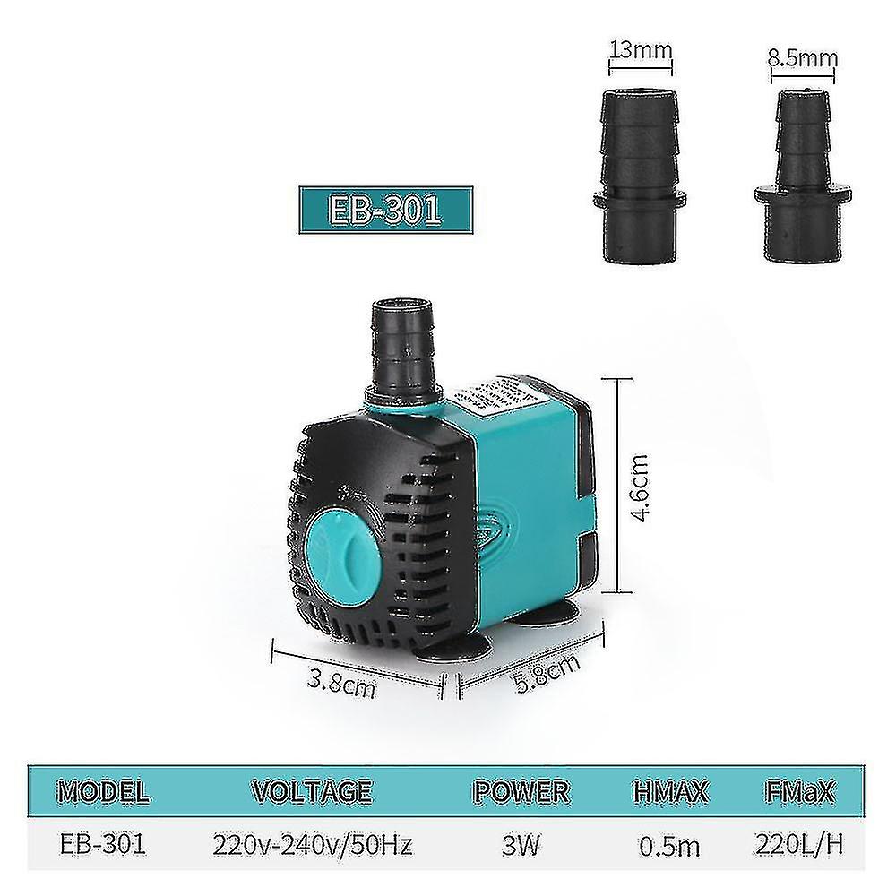 Ultra-quiet Submersible Water Fountain Pump 3w 6w 10w 15w 25w Filter ...