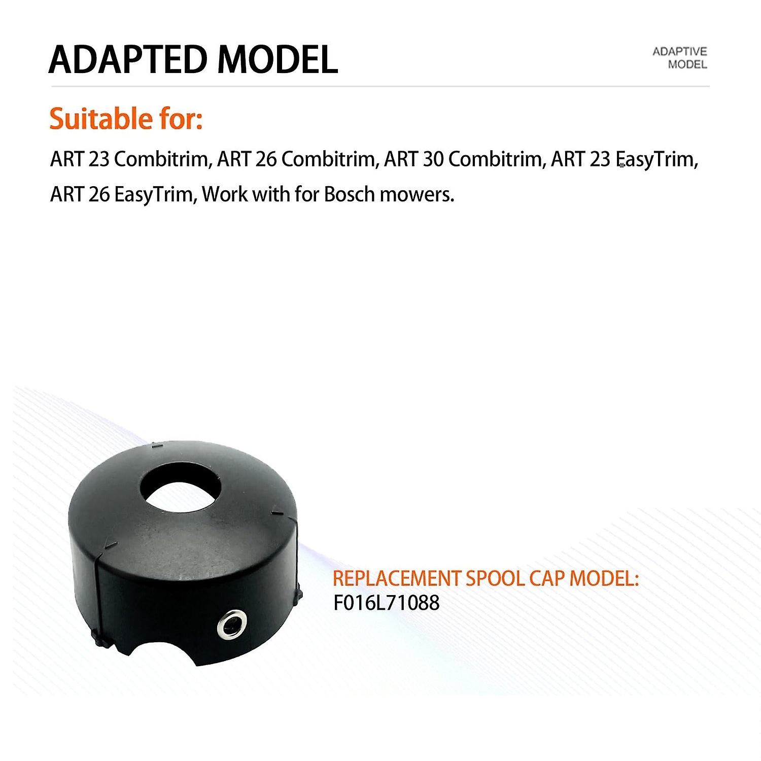 For Bosch ART 23 Combitrim / ART 26 Combitrim Lawn Mower 4Pcs Spool Cap ...