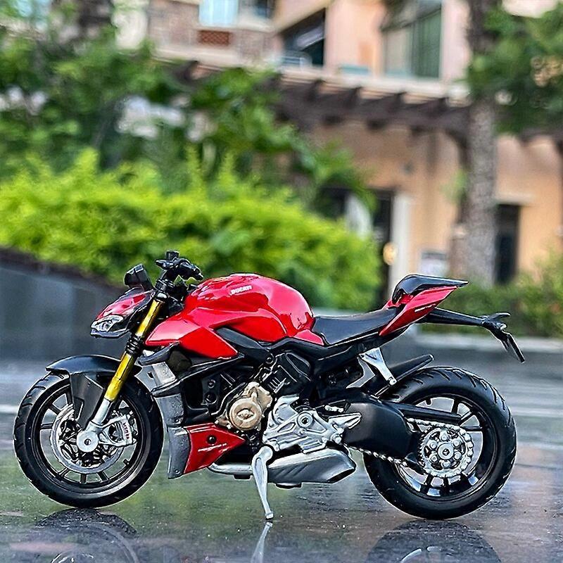 Maisto 1:18 Ducati Panigale V4S Corse 1199 Motorcycle Model Toy Vehicle ...