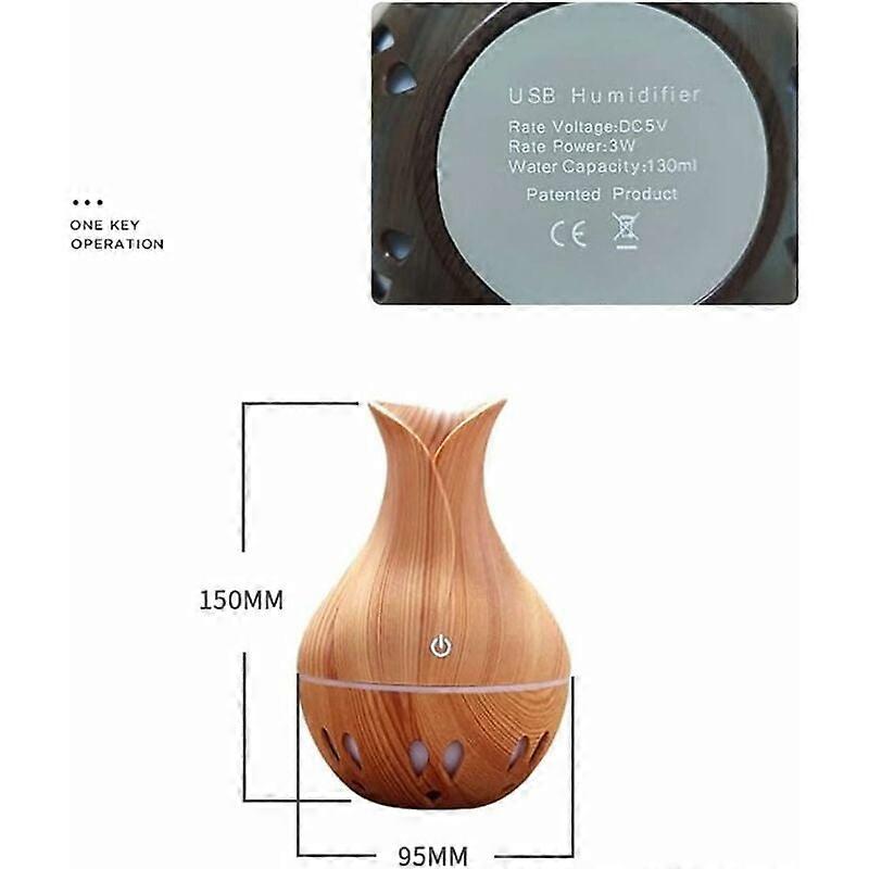 Ultrasonique Diffuseurs d'Huiles Essentielles Electrique, Vase Humidificateur Diffuseur ...