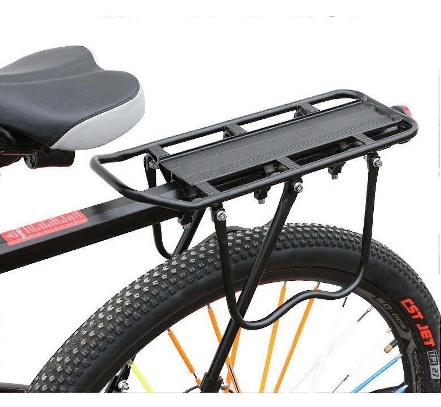 Mountain Bike Pannier Rack, Adjustable Carrier Bicycle Pannier Rack ...