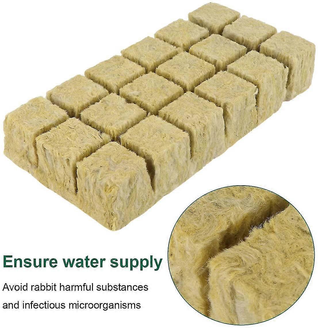 8 Pieces Hydroponic Rockwool For Planting Seedlings | Fruugo UK
