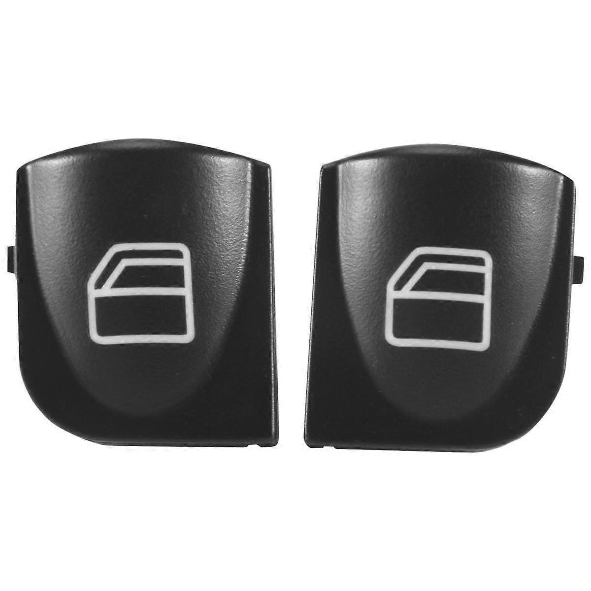 for W203 W208 C Clk Class Front Left+Right Window Switch Button Caps ...