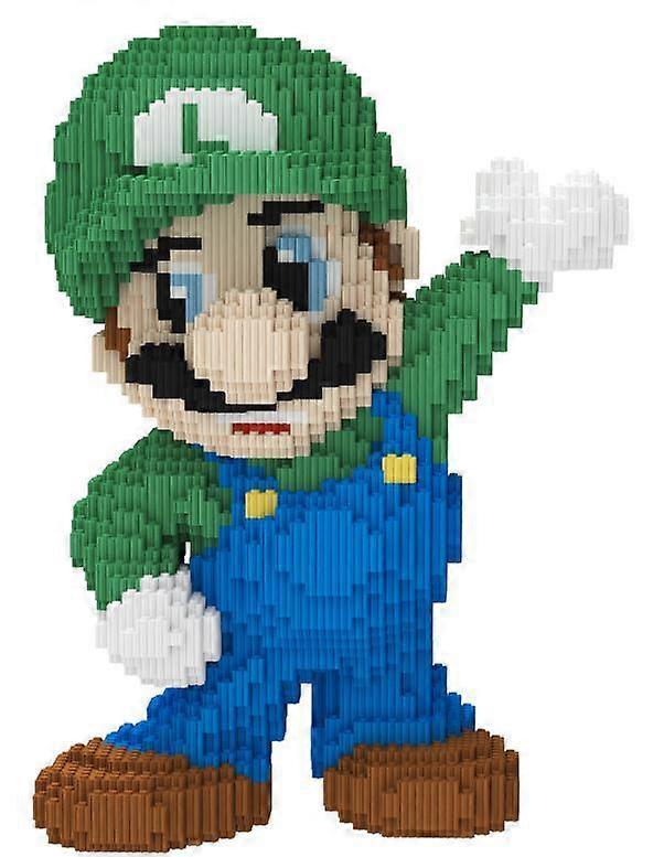 Xinz Super Mario Bros Connection Building Blocks Big Mario 30/50cm DIY ...