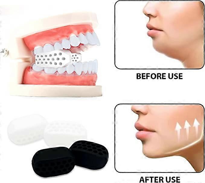 5 Pcs Jaw Exercise, Jaw Muscle Trainer, Face Neck Chew Tool for ...