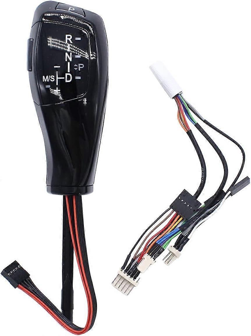LHD Automatic LED Gear Knob Gear Lever Retrofit Kit for E46 E60 E61 E63 ...
